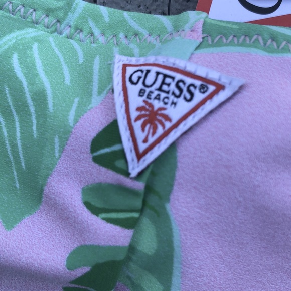 Guess | Swim | Guess Beach Xl Plm Beach High Cut Swim Bottom Reversible ...